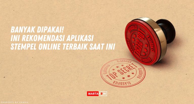Rekomendasi Aplikasi Stempel Online Terbaik Saat ini