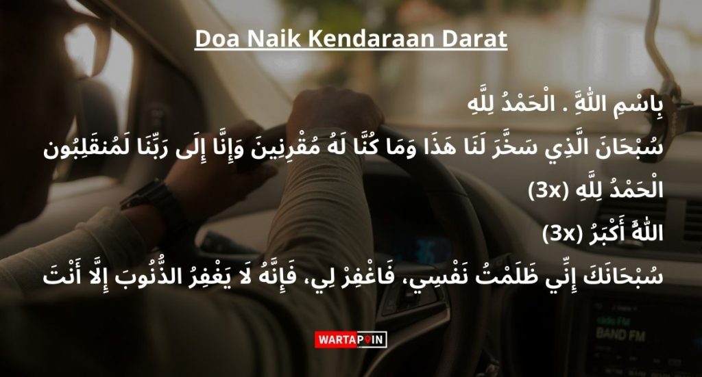 Bacaan Doa Perjalanan Naik Kendaraan Darat, Laut & Udara