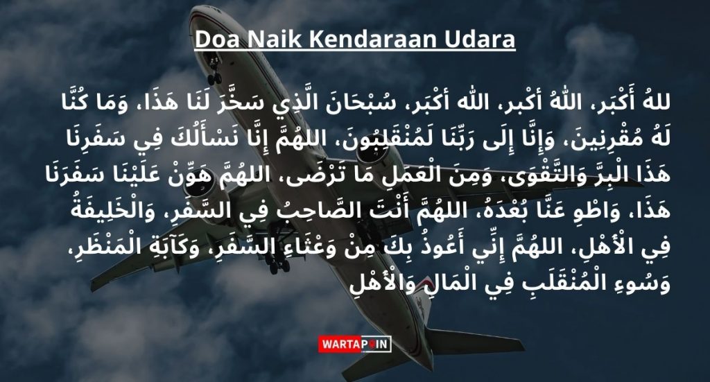 Bacaan Doa Perjalanan Naik Kendaraan Darat, Laut & Udara