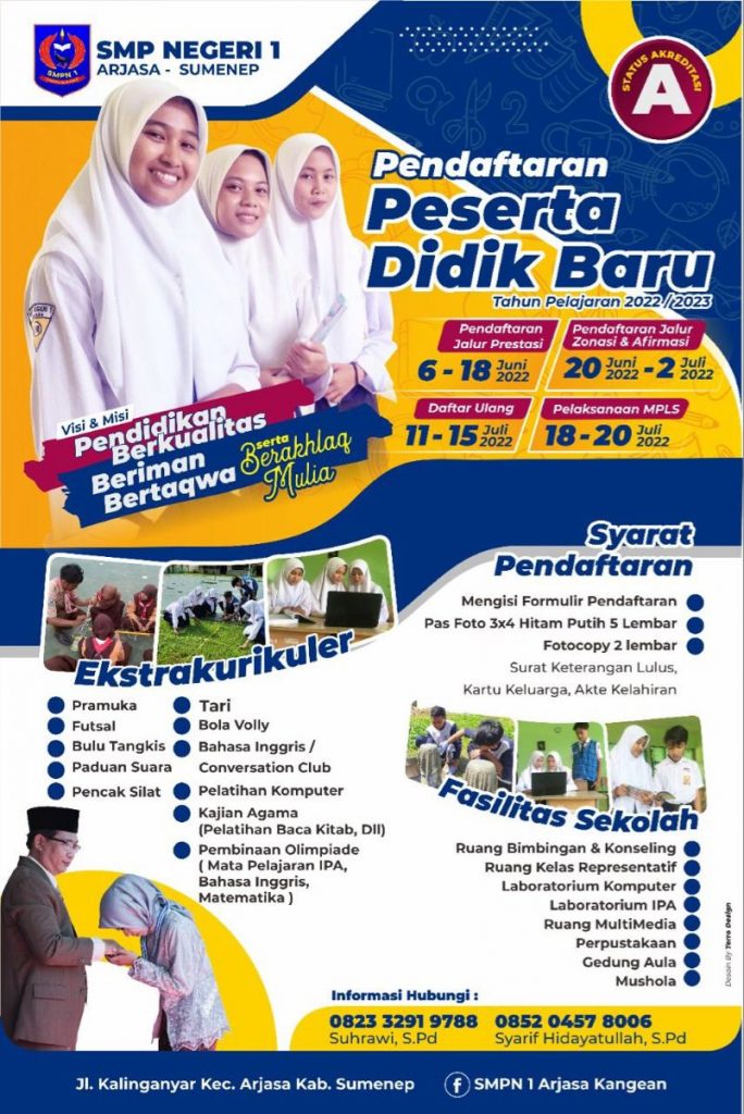 Contoh Banner Penerimaan Peserta Didik Baru Terbaik