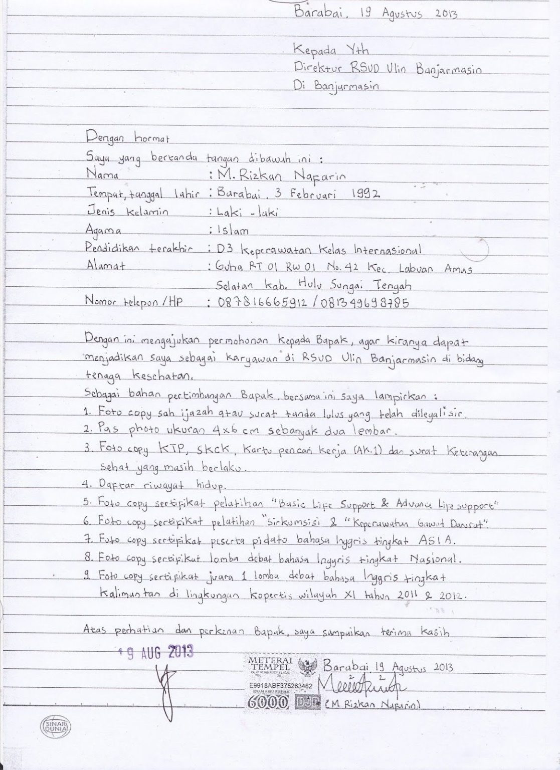 Kumpulan Contoh Resume Tugas Kuliah Tulis Tangan Terbaik