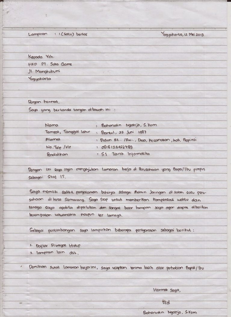 Kumpulan Contoh Resume Tugas Kuliah Tulis Tangan Terbaik